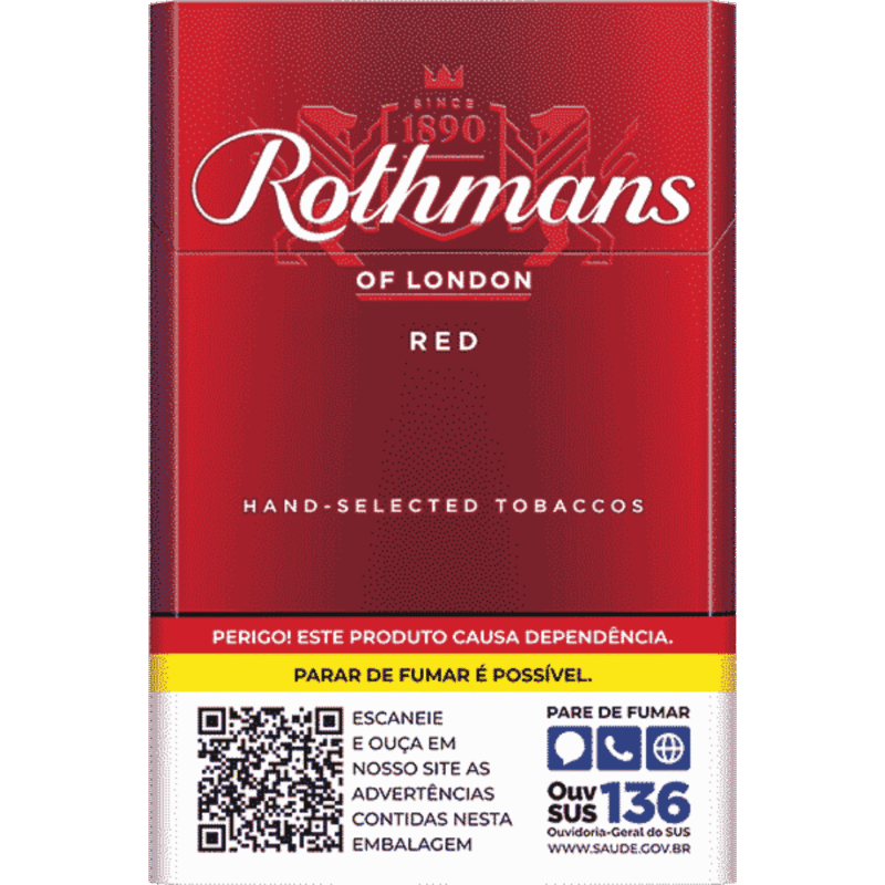 CIGARRO ROTHMANS RED BOX | CigarreteTabacaria
