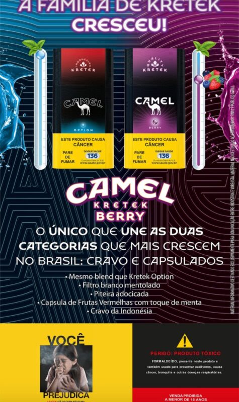 Camel Kretek Berry | Cigarrete tabacaria