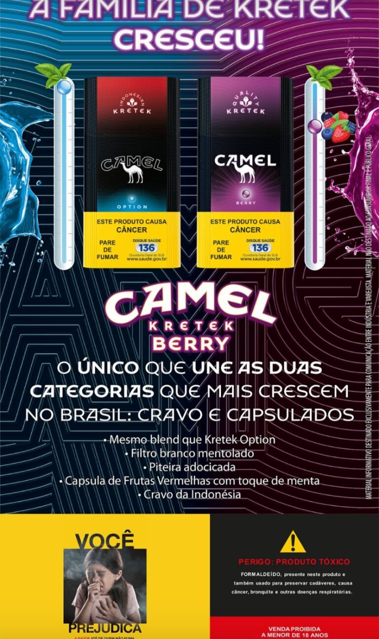 Camel Kretek Berry | Cigarrete tabacaria